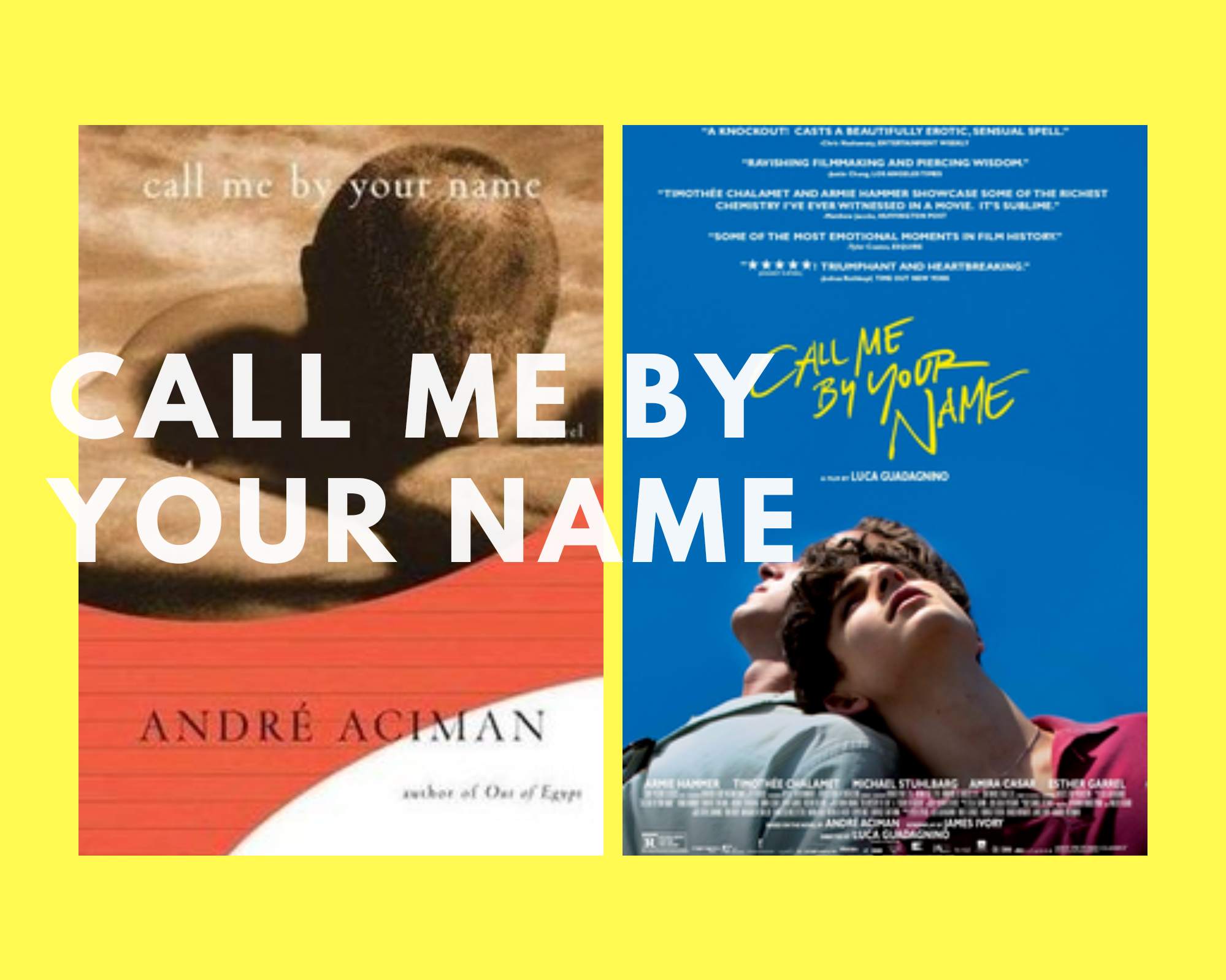 Why, when it comes to Call Me By Your Name, you should watch the film ...